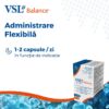 VSL#BALANCE Probiotic cu 90 mld UFC din 8 tulpini și Vitamina D3 ...